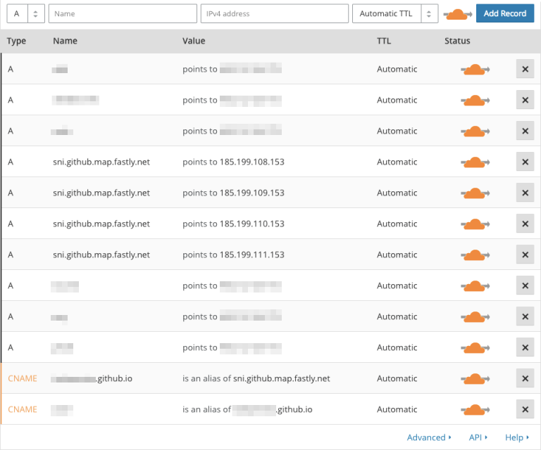 HTTPS化したGitHubページのドメイン設定に於けるCNAME運用をCloudFlareで実施する – Acenumber Technical Issues